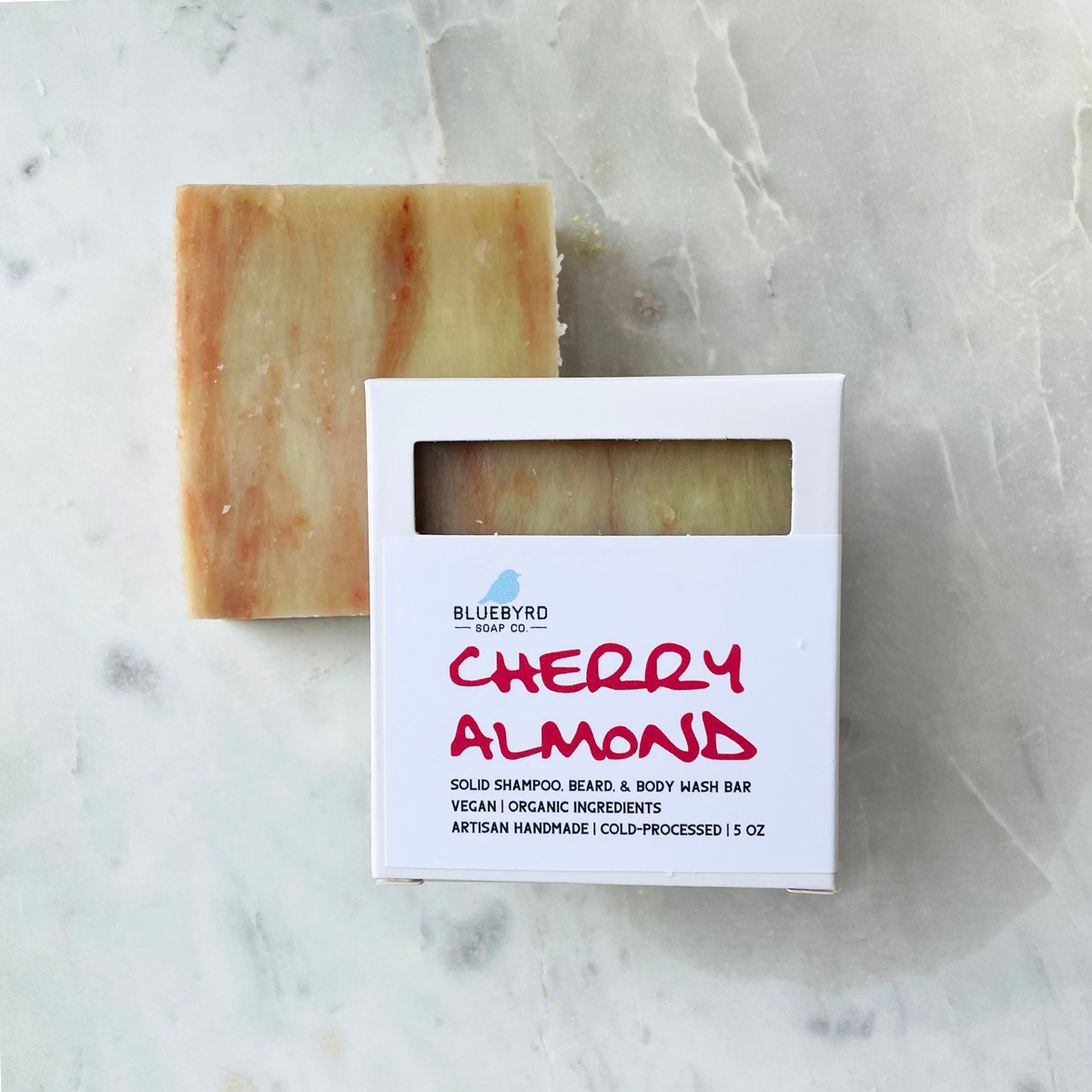 CHERRY ALMOND BAR SOAP | Natural Cherry Almond Solid Shampoo & Body ...