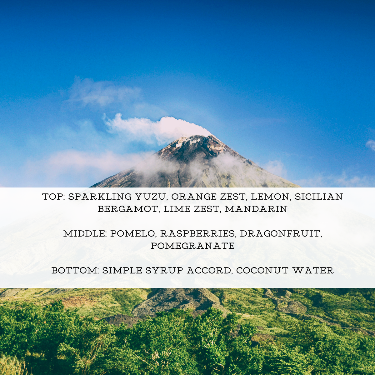 VOLCANO PERFUME | Volcano Handmade Perfume Spray | Eau de Parfume Spray ...