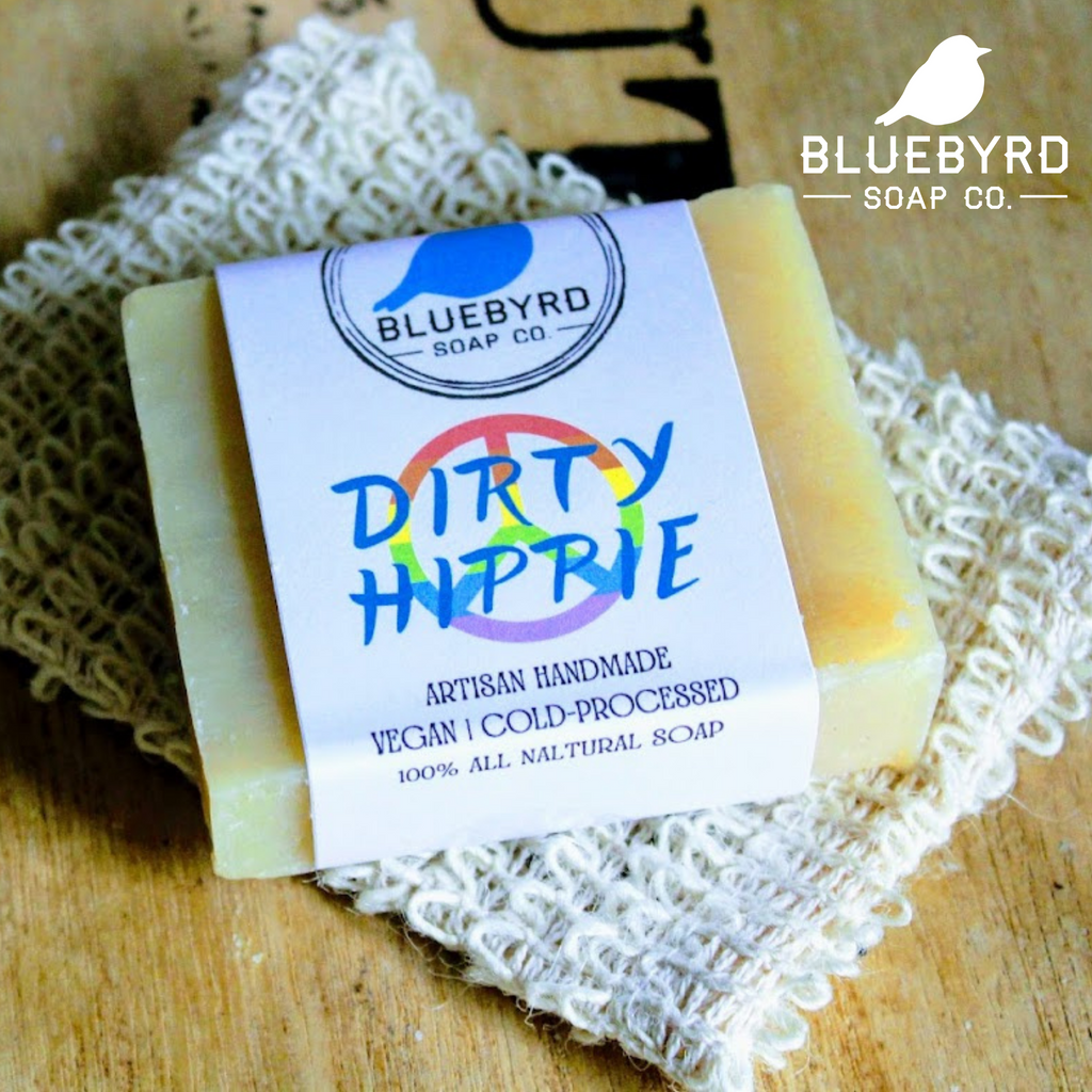 THE DIRTY HIPPIE SOAP BAR | 100% All Natural Patchouli & Floral Scented Soap Bar – Bluebyrd Soaps